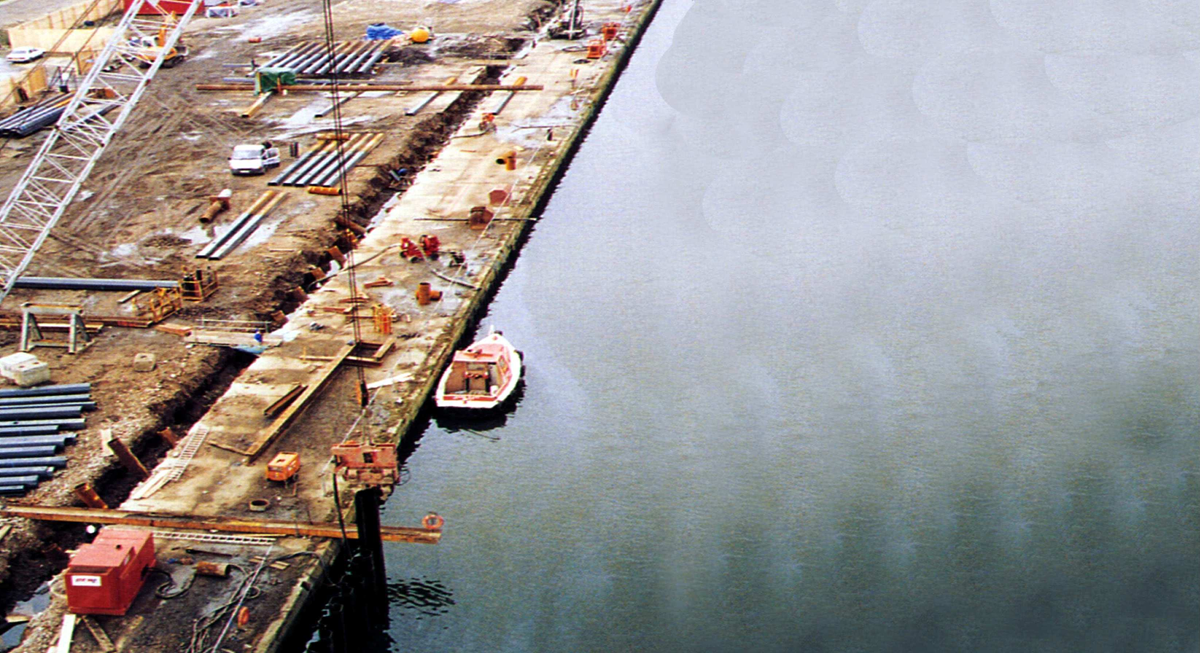 Royal Victoria Dock Wall Reconstruction | Beckett Rankine