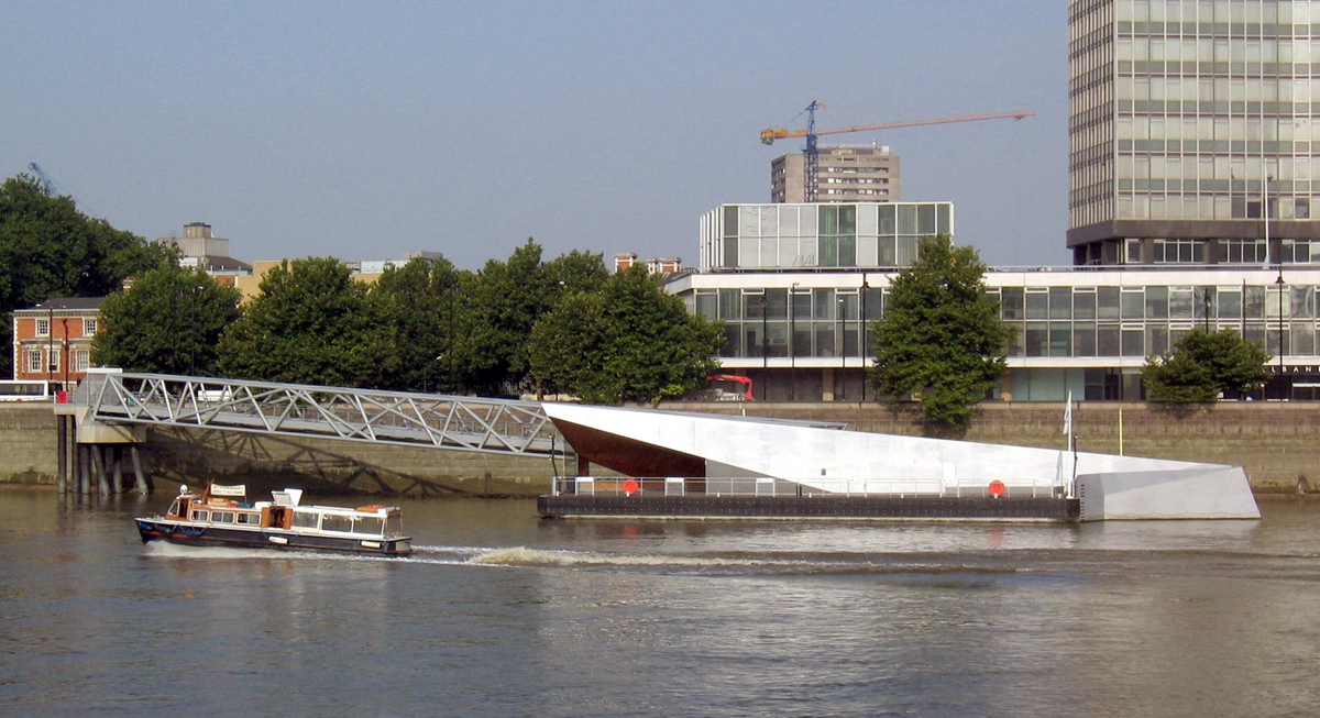 Millbank Millennium Pier - Beckett Rankine