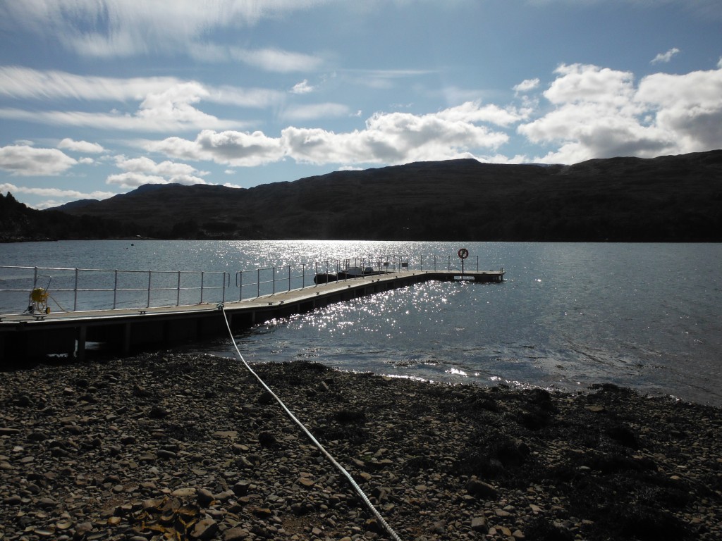 Official opening of Shieldaig Pier - Beckett Rankine