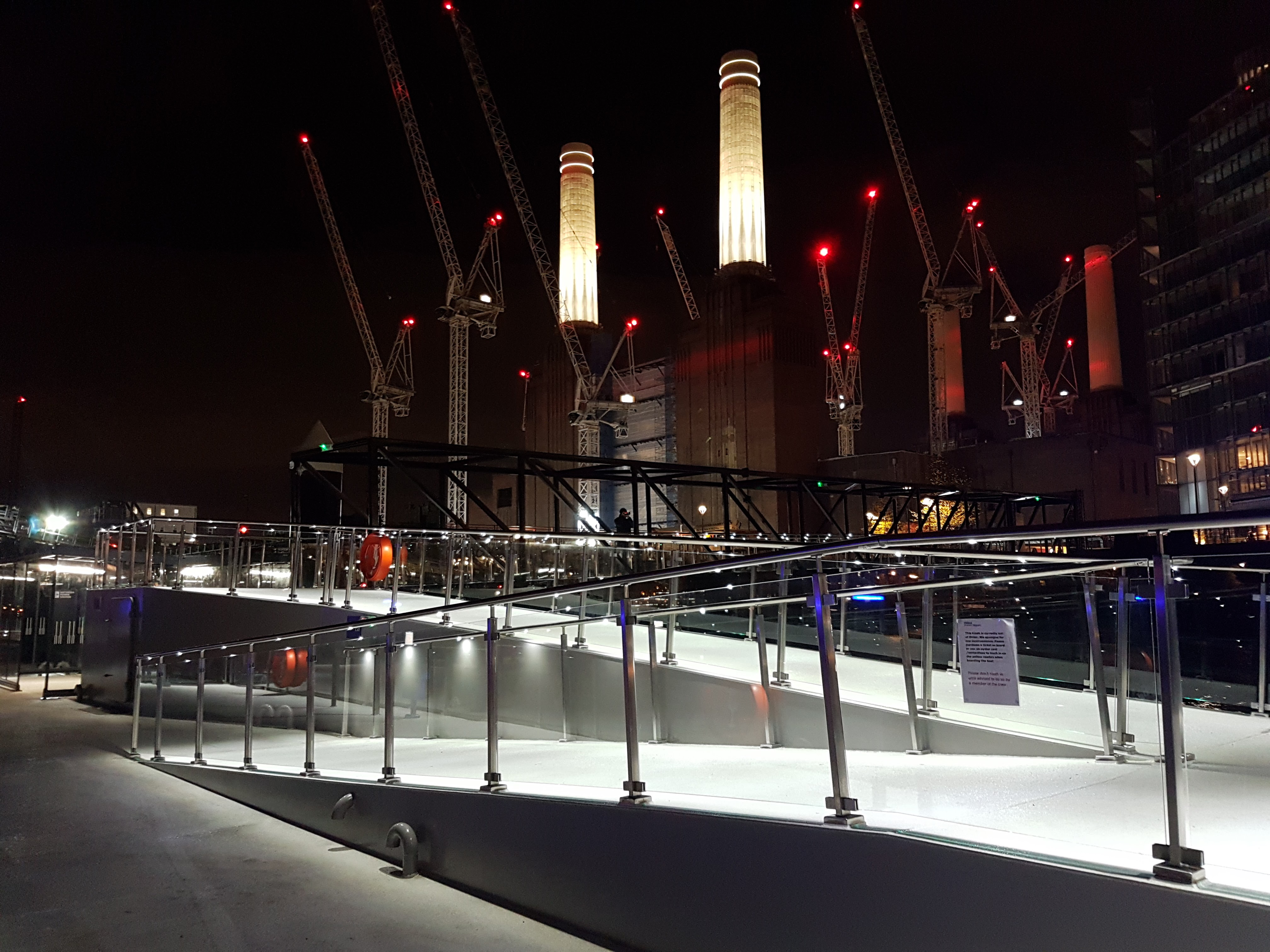 Battersea Power Station Pier Opens | Beckett Rankine